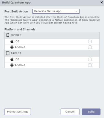 Build and Publish on Visualizer Starter
