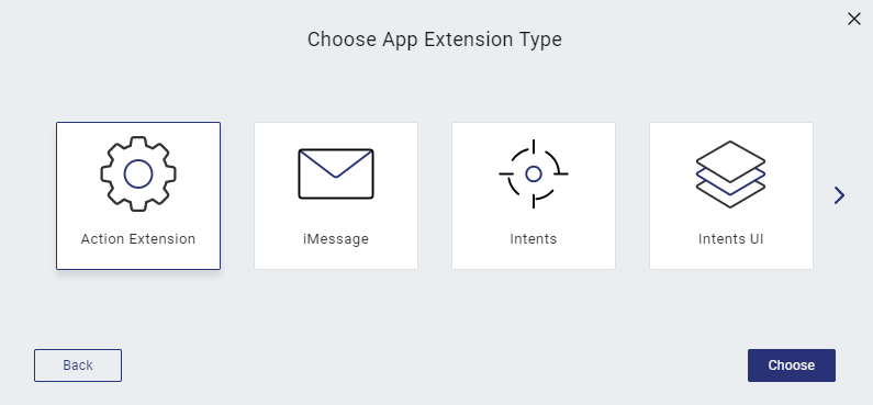 Create an iOS Application Extension