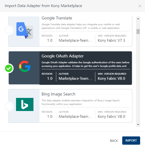 Custom Data Adapters