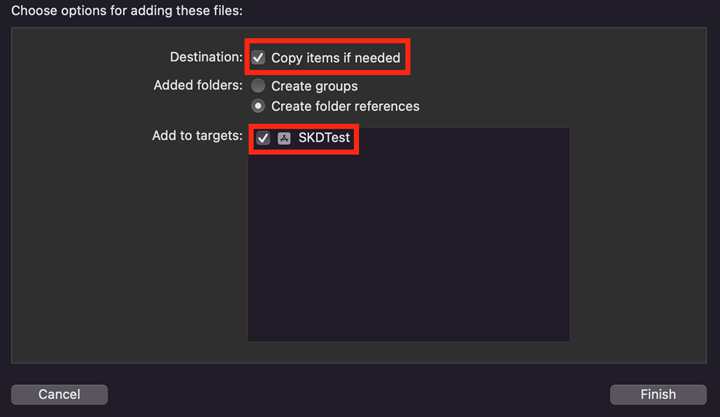 Configuring the Framework