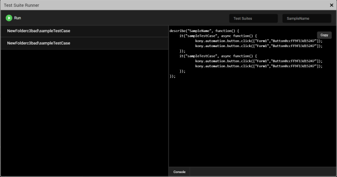 Jasmine Test Automation